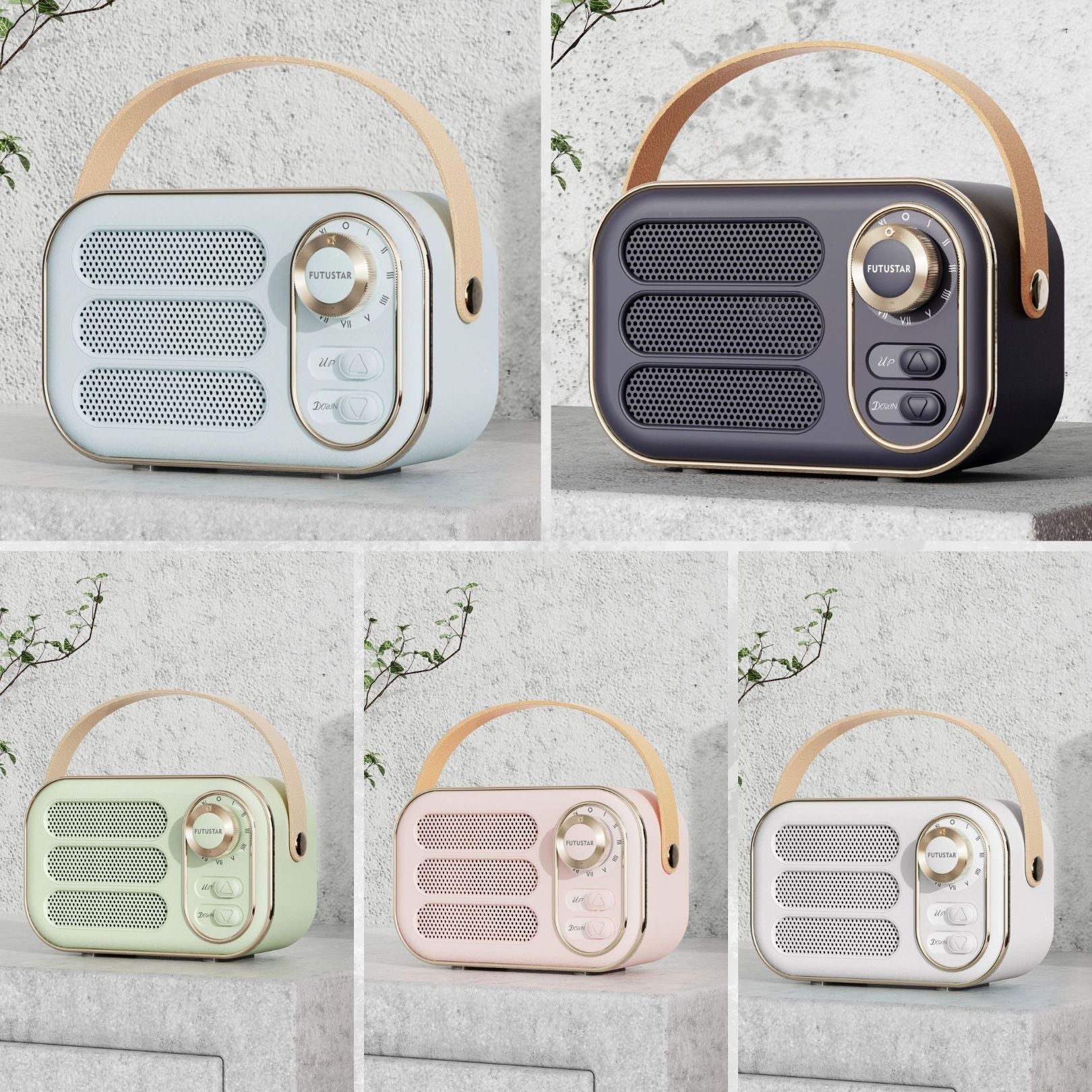 PREORDER: Retro Mini Bluetooth Speaker in Assorted Colors – Southern ...